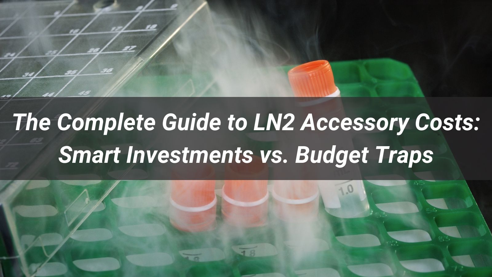 The Complete Guide to LN2 Accessory Price Costs - Banagee